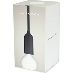 シンプルで丸みのあるデザインを特徴としており、 ソケットとコードの間に一体感を持たせることで どんな空間や電球にもマッチしワンランク上の空間に引き立ててくれます。 また、組み合わせる電球の形によって全体の印象が変化するので、電球を選ぶ楽しみ...