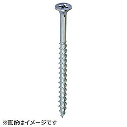 ■ねじ山の間隔が長く（粗目）ねじの溝が深い、電動工具を使って作業するもっとも一般的な木工用ビスです。【仕様】・寸法（mm）d： 5.1・全長（mm）： 120・ねじ部長さ（mm）： 60・タイプ： 半ねじ・頭部径dk（mm）： 9.2・適合...