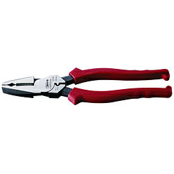 ■「J-CRAFTシリーズ」です。■偏芯テコで、コンパクトなのに太い線が切れます。■ピアノ線、硬鋼線も切断可能です。■軽量コンパクトです。■簡易圧着、ねじ回しが付いた多機能ペンチです。（1.25～2mm［［の2乗］］）■スリムな柄幅のエラス...