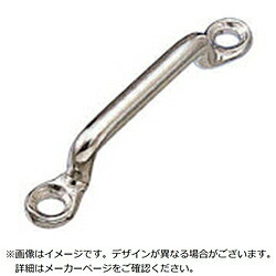 ■設置幅の狭い面でも取付け可能です。■床面に設置したり、ベルトなどを通すのに便利です。■支柱や壁面等に取り付けます。■H（mm）： 15■D（mm）： 6■使用荷重（kN）： 0.20■h（mm）： 9■d（mm）： 6.4■L2（mm）：...
