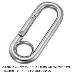 ■チェーンの端末金具などに、ワンタッチで付け外しができます。■リングが付いていますので、絡まりを防ぎます。■チェーン・ワイヤ・ロープなどの連結や、端末の金具のジョイントに使用。■D（mm）： 5■L（mm）： 58■S（mm）： 10■W（...