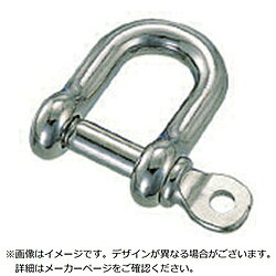 ■ねじ込みタイプのスタンダードなシャックルです。■連結金具として使用します。■L（mm）： 48■B（mm）： 24■d（mm）： 24■ねじ径： W1/2■使用荷重（kN）： 4.12■D2（mm）： 12■D1（mm）： 12■材質： ...
