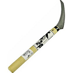 通常の草取り,葉物野菜の収穫に最適。機械打ちではない本格手打ち鎌。