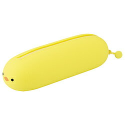 ペンが約14本入ります。ペンや文具小物入れに。底面は転がりにくいフラット仕様。仕様1■サイズ:W200×D60×H55mm■材質(本体):シリコーンゴム■仕様:ペン約14本収納間口が大きく開くペンポーチ