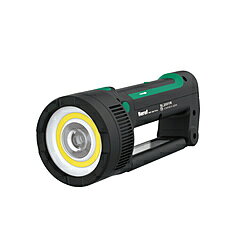 付属品:専用充電器・専用充電池 肩掛けストラップ 専用カバー(オレンジ・レッド)。連続使用時間:Spot/3.5から35時間 Flood/2から20時間 可動式Flood/3.5から35時間 充電時間/3から4時間。幅広い使い方が可能なサー...
