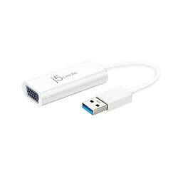パソコンのUSB3.0端子からVGA端子に変換できる超薄型ディスプレイアダプタ「USB3.0 to VGA マルチディスプレイ変換アダプター」パソコンについている映像出力端子以外に、更にディスプレイを増設することで、マルチディスプレイを拡張...