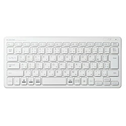 ■一枚板のように美しい最薄部6.5mmのBluetooth(R)薄型ミニキーボードです。■省電力を実現するBluetooth(R)3.0 Class2規格に適合しており、Bluetooth(R)に対応したパソコンやタブレットであれば、レシー...