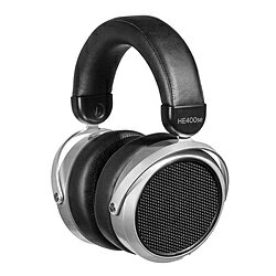 HIFIMAN HE400se は、独自に設計された平面磁気ドライバーを採用した開放型ヘッドホンです。接続はチャネル間のクロストークを最小限に抑えるためにチャネルごとに個別のアース線を使用して、ねじ込みコネクタ付きの付属のケーブルを介して行...