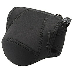 ウェットスーツなどに使用される、水に強く伸縮性とクッション性に優れた合成ゴム素材をクッション材に採用。厚手なので収納物を傷や衝撃からしっかり保護します。カメラの形状に合わせた立体デザインでスリムに収納可能です。伸縮性とクッション性に優れた厚...