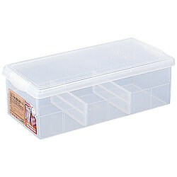 文庫や漫画本の収納に便利（仕切板2枚付き）■サイズ： W215×D455×H138■材質： PP文庫や漫画本の収納に便利（仕切板2枚付き）