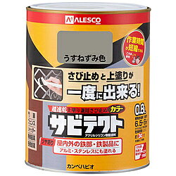 ■特殊防錆剤が強力な防錆効果を発揮し、さび止めと上塗りが一度にできます。■たれにくく塗りやすい超速乾型（30分）塗料なので作業性が抜群です。【用途】・シャッター、門扉、雨戸などの鉄部およびアルミ・ステンレス。【仕様】・色： うすねずみ・容量...