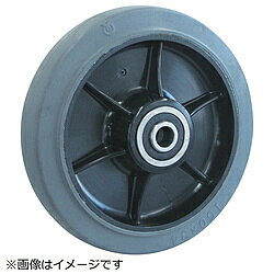 ■車輪にエラストマー（キャスター径50～75mm）、グレーゴム（キャスター径100～150mm）を使用しているので床面への走行痕が発生しにくくなっています。■走行性、耐荷重性を備えた標準的な軽・中量荷重用キャスターです。運搬台車やロールボッ...