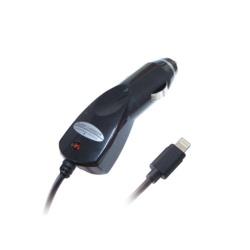 ■車のシガーライターソケットからLightningコネクタのiPhone/iPodをハイパワー1Aで充電可能なDC充電器■赤く光る通電ランプ付き■ストレートコードタイプ■Apple社　MFi認証品本体サイズ(幅×高さ×奥行)mm約28×86...