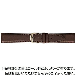 ■サイズ：16mm■素材：牛革■仕立て：へり返し■機能：肌にやさしくかぶれにくい チタン美錠天然皮革を表材に使用している肌に優しい時計ベルト。