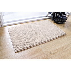 踏み心地もちもちのバスマット■もちもちのループパイル仕様もちもちとした踏み心地のパイルが高密度にまとまっていることでしっかり吸水。へたりにくく長持ちします。■すべり止め加工裏面に滑りにくい加工を施しています。■洗濯機で洗えます。洗濯ネットを...