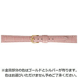 かん幅14mm美錠幅12mm素材牛革型押しバネ棒バネ棒付属なしバンビ　型押し ピンク 14ミリ BKA005PL