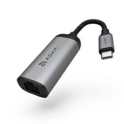 Adam Elements AAPADE1GY USB Type-C - ギガイーサネット 有線LANアダプター・USB Type-C。・ギガイーサネット。・LANアダプター。形状USB-C → LAN規格USB3.1仕様1［対応機種］US...