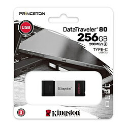 Kingston のDataTraveler 80 ストレージは、アダプタを必要とせず、Type-C ラップトップ、デスクトップ、スマートフォンおよびタブレットをサポートする高性能な USB メモリです。■最大 200MB/秒の読み取りと6...