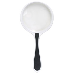 ■75mmの大きめレンズで広い範囲が見られる、白と黒のツートンカラーがシンプルな手持ちルーペです。■新聞、雑誌、地図などを長時間見るときにも目が疲れにくい倍率2倍。より小さな文字も見やすい3.5倍の小玉レンズも付いて、さらに拡大して見たいと...