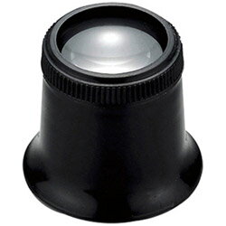 まぶたにはさんで使用する技術者用ルーペです。主に時計の修理や精密部品検査などの作業に使用されます。まぶたに挟んで使用してください。まぶたにはさんで使用する技術者用ルーペです。