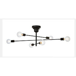 ■電球：白熱電球(クリアボール型/口金E26/60W)×6灯付■サイズ：W132×D16.5×H38cm ベースφ16.5×H12.5cm■重量：2.2kg■素材：スチール、真鍮■点灯：壁スイッチ式(ON/OFF)※アームを稼働できます。サ...