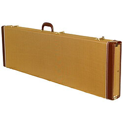 ベース用ハードケース角型ツィードタイプJBタイプ、PBタイプ等全般ゴールド金具使用ギター用ケース