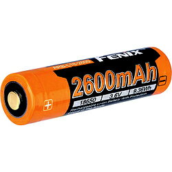 ■FENIXブランド充電式LEDライト専用充電池です。【仕様】・品名： リチウムイオン専用充電電池・適合機種： 18650型バッテリー適合品・外径（mm）： 18.6・全長（mm）： 69・容量（mAh）： 2600・容量： 2600・上限...
