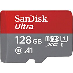 サンディスク ウルトラ microSDXC UHS-I カードがスピードアップして新登場種類micro SDXCカードUHS規格UHS-IUHSスピードクラスUHSスピードクラス1SDスピードクラスClass10容量128GBアプリケーショ...