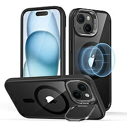 【対応機種】iPhone 15 Plus専用です。カメラレンズフィルムや内蔵カメラレンズフィルムは含まれません。【より強力な磁気吸着】1,500 gの吸着力を持つ強力な内蔵磁石により、素早く簡単にワンタッチでワイヤレス充電が可能で、MagS...