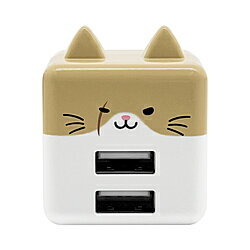 本製品はUSB Type-Aポートを2個搭載したAC充電器です。2ポート合計最大出力は5V/2.4Aです。入力電圧は100-240Vに対応しています。Smart ICを搭載しています。iOS(iPhone、iPad等)とAndroid(スマ...