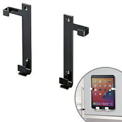 iPad・iPadmini、7～11インチ対応。マグネットで貼り付けタイプ。冷蔵庫やホワイトボードに貼り付けて使用が可能。「iPad・タブレットホルダー」■Apple iPad・iPadminiや7～11インチタブレットを簡単に着脱できるホ...