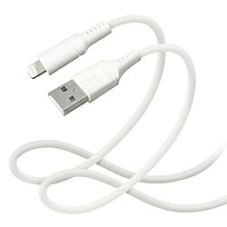 ●シリコン素材を採用することでからまりにくく、取り回しがしやすい通信充電ケーブルです。●Lightningを搭載したiPhone、iPad、iPod等にお使い頂けます。●最大充電電流2.4A対応です。●パソコンに繋いでiTunesなどのデー...