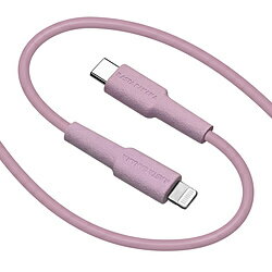 本製品はiPhone・iPod・iPadに対応した充電・通信ケーブル（USBType-C to Lightning）です。USB PD（Power-Delivery）に対応しております。出力60W（最大20V/3A）までの高出力充電器でお使...