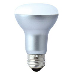 口金：E26サイズ：φ63×97mm質量：61g定格入力電圧：100V定格消費電力：5.8W配光角度：120度光源色：電球色色温度：2700K全光束：450lm最大光度：140cd平均演色評価数：Ra80定格寿命：40000h断熱材施工器具...