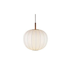 ■電球：LED電球 E26/60W/電球色×1灯付■消費電力：7.9W■素材：ケミカルファイバー、スチール、木■点灯方式：壁スイッチ(点灯→消灯)■サイズ：シェードW39.5×H39×D38.5cm フランジφ9×H9cm■コード長：全長5...