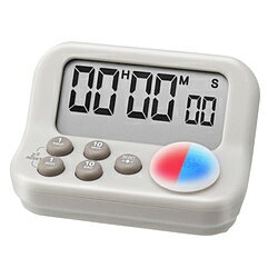 卓上で使いやすい学習タイマー。メリハリ学習ができるタイマー×アラームのダブルモード搭載。■集中学習に適したタイマーモード（青色LEDでお知らせ）■趣味や休憩時間に適した時計モード（赤色LEDでお知らせ）■見やすい大画面表示と押しやすい大きめ...