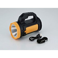 災害時の必需品。災害時に充電切れでも、使用できる！充電と乾電池で使用できるサーチライト。充電すればいつでも使用可能。経済的です。充電できないところでも乾電池があれば停電時にも使用できます。側灯で部屋を明るく照らせます。前灯 約200ルーメン...