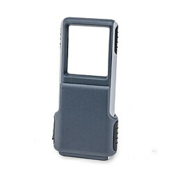 歪みを抑える非球面レンズを採用し、より鮮明に見ることが出来ます。倍率は3倍。上下スライド式で手軽に開閉、収納が出来ます。レンズを引き出すとLEDが点灯。【寸法/重量】サイズ(約) : 51×16×115mm / 重量(約) : 50g【レン...