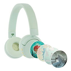 BuddyPhones「POP Fun」は、デジタルネイティブの子供たちのために特別にデザインされたワイヤレスキッズヘッドホンです。最大音量を85dBまたは94dBに制限することで聴覚を保護し、内蔵マイクとイヤーカップに配置したコントローラ...