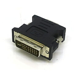 DVI-IをVGAに変換するアダプタです。■VGA端子のみのPCにDVI-Iのモニターを接続したいときに便利です。コネクタ形状DVI⇔VGA仕様1［端子］DVI-I(24+5ピン オス) - VGA(D-Sub15ピン メス)DVI-IをV...