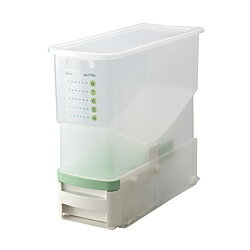 洗える計量米びつ「ビッツ」は、簡単に分解して水洗いできる清潔さを追求した商品です。約1合の計量機能付きで、無洗米と普通米の切り替えもワンタッチで操作できます。透明な容器で残量も一目瞭然。コンパクトサイズなので、一人暮らしの方にもおすすめです...