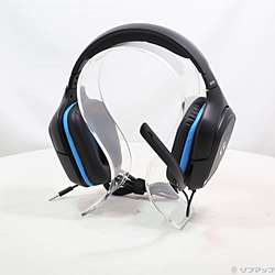 〔中古品〕〔商品ランクB〕〔付属品〕USBサウンドデバイス〔欠品〕クイックスタートガイド、PC用スプリッタ〔メーカー〕logicool(ロジクール) 〔タイプ(ヘッドフォン・イヤホン)〕ヘッドバンド型ヘッドホン(大型) 〔ドライバ〕ドライバ...