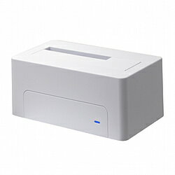 ホワイトに統一したUSB3.2Gen1接続対応2.5インチ / 3.5インチ HDD/SSDスタンドです。本体、USBケーブル、ACアダプタ共、オールホワイトの仕様となっており、デスク周りをホワイトで統一可能。USB3.2Gen1（USB3...
