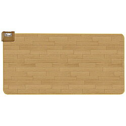 ■表布に防水素材※のPVC（塩化ビニル樹脂）を採用※コントローラー部分は防水ではありません■フローリングの床にも馴染むライトベージュの木目調柄■ちょっとしたスペースや自分だけのパーソナル使用にぴったりの1畳タイプ本体サイズ約176×88cm...