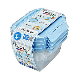 ■食品の保存からお弁当などの持ち出しまで幅広く使えるカラフルな4点ロック保存容器。■JIS水漏れ試験適合で汁モレなし。(※完全密閉ではありません)■強力密閉なのに開閉しやすく、冷凍・レンジ加熱OK。■フタとパッキンが一体型構造なので、取り外...