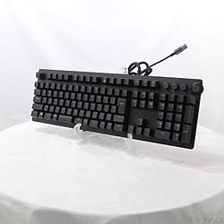 〔中古品〕〔商品ランクA〕〔付属品〕製品情報ガイド、ステッカー、リストレスト〔メーカー〕RAZER(レイザー) 〔ジャンル〕PCオプション 〔種類〕ゲーミングキーボード 〔特徴1〕スイッチ上部のキースタビライザーバーにより、キーキャップの四...