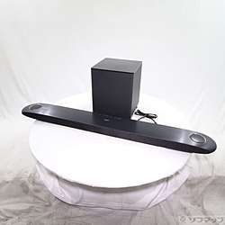 〔中古品〕〔商品ランクB〕〔付属品〕取扱説明書、リモコン、光デジタル音声ケーブル、サブウーハークッション×4、フロントスピーカー用ロングスタンド×4、リモコンリピーター×1〔メーカー〕SHARP(シャープ) 〔ジャンル〕サウンドバースピーカ...