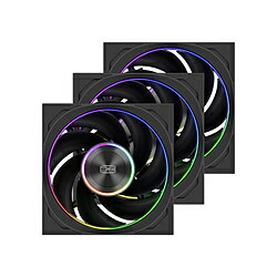 ハイエンド水冷DT360にも搭載されている、超高静圧ファンの風向きリバースバージョン「F7X120R-ARGB-BK3IN1」ブラック 3個入り。■冷却効率と静音性に優れたブレード設計7枚の可変セクションブレードの精密な設計が特徴で、非常に...