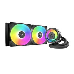 マルチソケット対応オールインワン水冷CPUクーラー「Liquid Freezer III Pro 280 A-RGB Black」■統合VRMファンPWM制御ファンが電圧レギュレータの温度を下げ、安定したパフォーマンスを保証します。■Int...