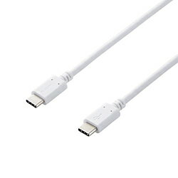最大60WのUSB Power Deliveryに対応し、スマートフォン・タブレットを高速充電。USB Type-Cポートを搭載した機器同士の接続ができるUSB2.0ケーブルです。「USB2.0ケーブル(USB Type-C - USB T...